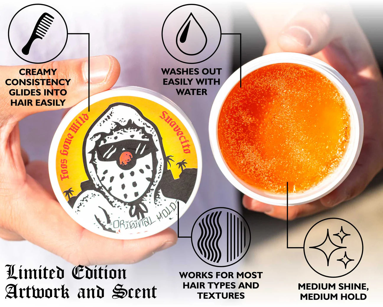 Suavecito Original Pomade - Foos Gone Wild Edition | The Alpha Men